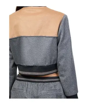Miu Miu Zipped Velvet Jacket