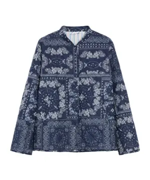 IBLUES Padded Jacket With Paisley Print