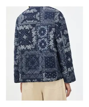 IBLUES Padded Jacket With Paisley Print