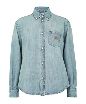 Miu Miu Denim Shirt - Green