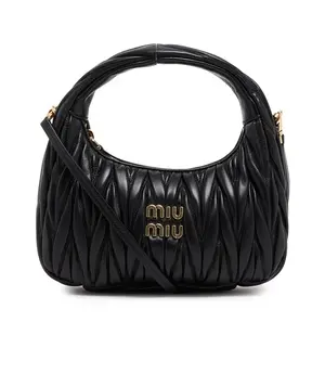 Miu Miu Wander Shoulder Bag - Black