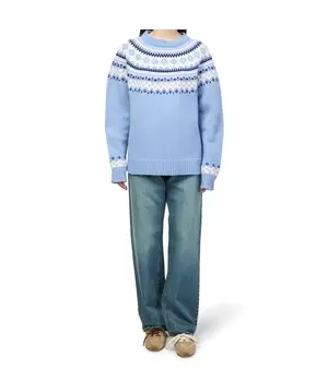 Miu Miu Round Neck Mountain Sweater