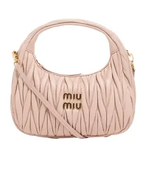 Miu Miu Wander Quilted Shoulder Bag