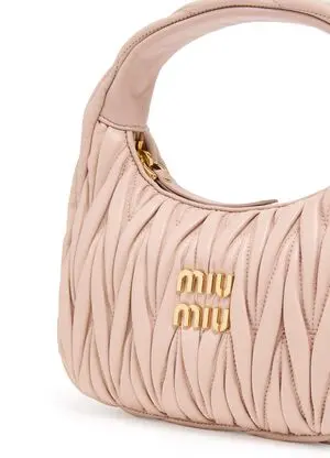 Miu Miu Wander Quilted Shoulder Bag