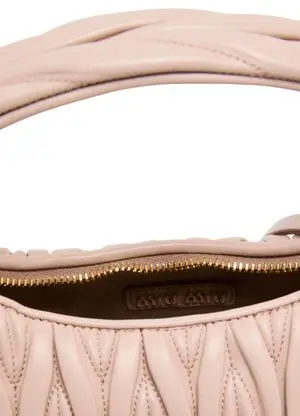 Miu Miu Wander Quilted Shoulder Bag