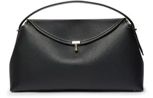 TOTEME T-lock Shoulder Bag - Black