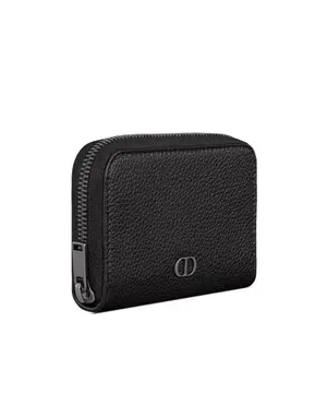 Dior Cd Icon Zipped Coin Purse