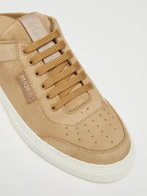 Max Mara Suede Mule Trainers