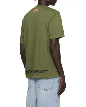Kenzo Logo Printed Crewneck T-shirt