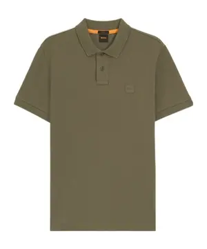 Hugo Boss Logo-plaque Polo Shirt