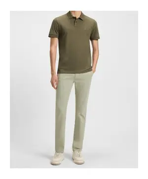 Hugo Boss Logo-plaque Polo Shirt