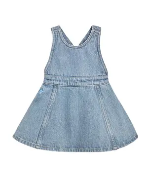 Dior Baby Pinafore Dress - Blue