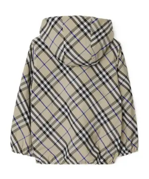 Burberry Check Hooded Jacket