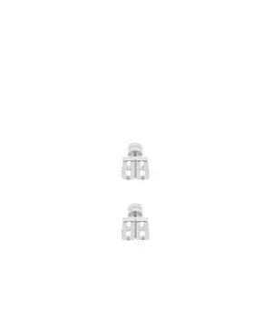 Balenciaga Nano Bb Stud Earrings