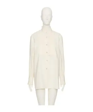 Valentino Garavani Silk Shirt With Pintuck Detailing