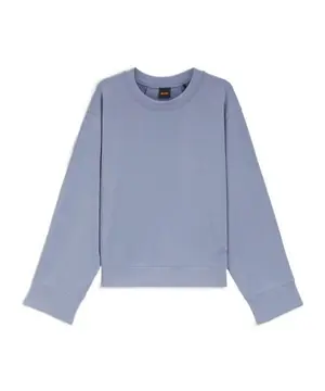 Hugo Boss Long Sleeve Sweatshirt With Embroidered Logo