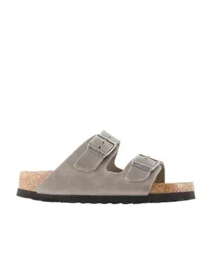 BIRKENSTOCK Flat Slippers - Nude