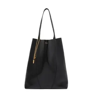 Chloé Spin Shoulder Bag - Black