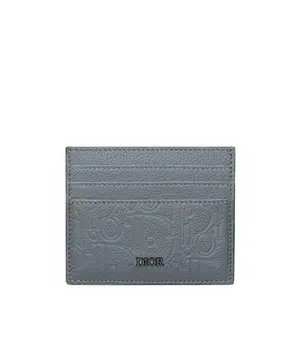 Dior Bifold Wallet - Dark Gray