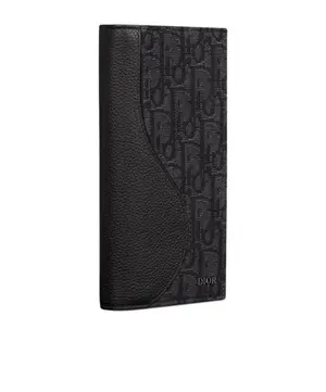 Dior Saddle Long Vertical Wallet