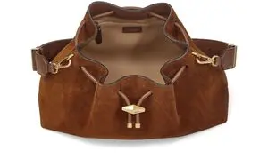 JIMMY CHOO Drawstring Shoulder Bag