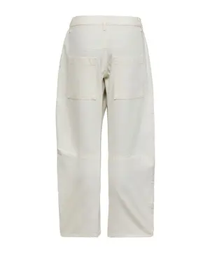NILI LOTAN Shon Denim Trousers With Belt Loops