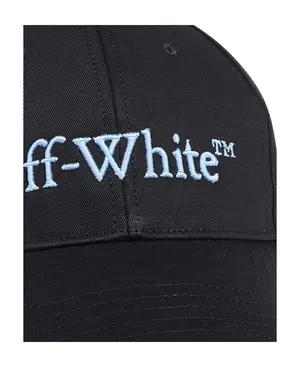 Off-White Bookish Logo-embroidered Baseball Cap