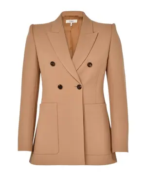 Chloé Double-breasted Blazer - Nude