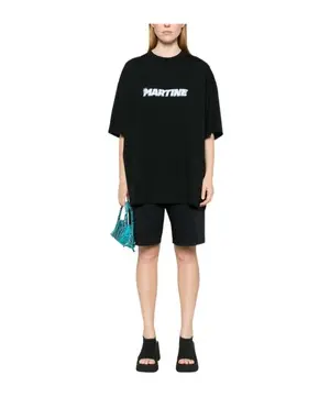 Martine Rose Logo Printed Crewneck T-shirt