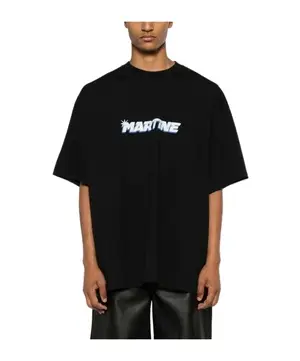 Martine Rose Logo Printed Crewneck T-shirt