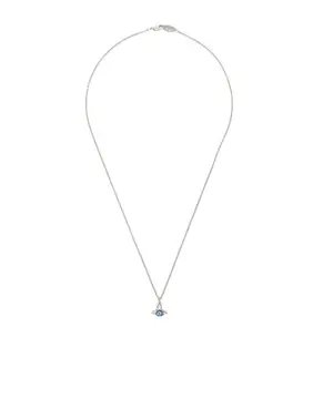 VIVIENNE WESTWOOD Silver-tone Orb Pendant Necklace - White