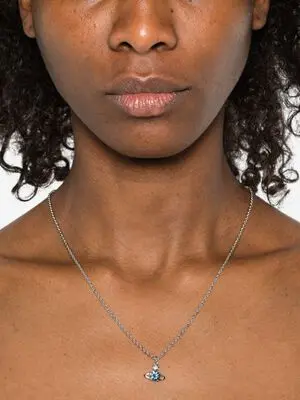 VIVIENNE WESTWOOD Silver-tone Orb Pendant Necklace