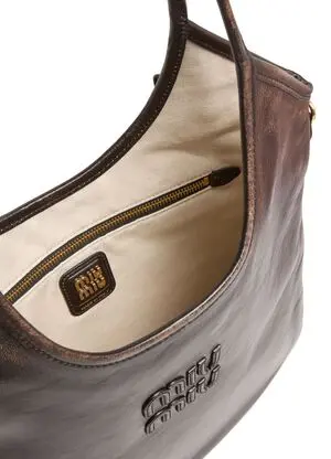 Miu Miu Aged Nappa Leather Ivy Bag