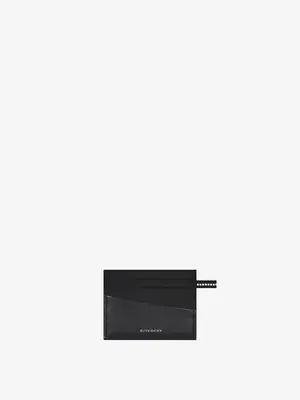 Givenchy G-trail Card Holder In Leather