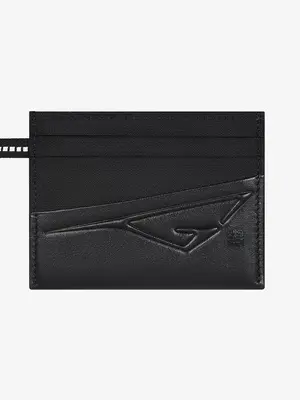 Givenchy G-trail Card Holder In Leather