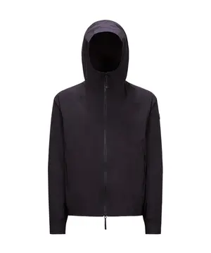 Moncler Kurz Zip Up Jacket - Black