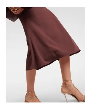 Roland Mouret Pleated Midi Dress