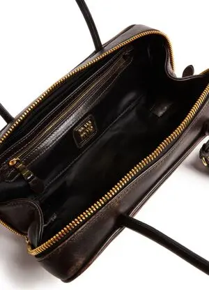 Miu Miu Aged Nappa Leather Bag