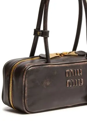 Miu Miu Aged Nappa Leather Bag