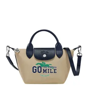 Longchamp Le Pliage Team Top Handle Tote Bag - Beige