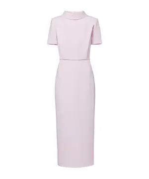 Roland Mouret Cady Midi Dress - Purple