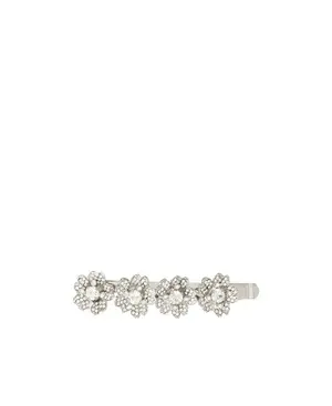 ROGER VIVIER Embellished Hair Clip - Silver