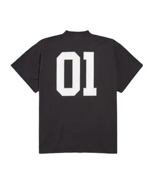 Balenciaga Basketball Series Oversized T-shirt In Black
