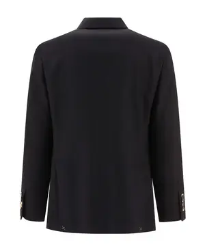 Brunello Cucinelli Single-breasted Wool Blazer