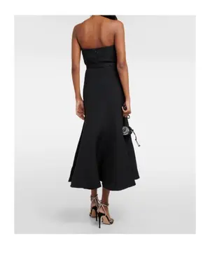 Roland Mouret Off-the-shoulder Midi Dress