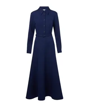 Roland Mouret Belted Shirt Dress