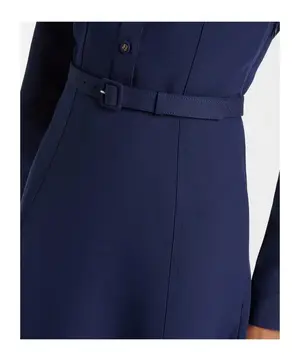 Roland Mouret Belted Shirt Dress