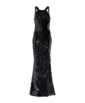 Roland Mouret Sequined Gown - Black