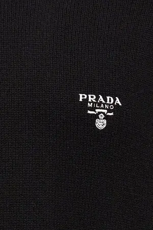 Prada Long-sleeved Cashmere Sweater