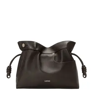 Loewe Panta Medium Shoulder Bag - Black